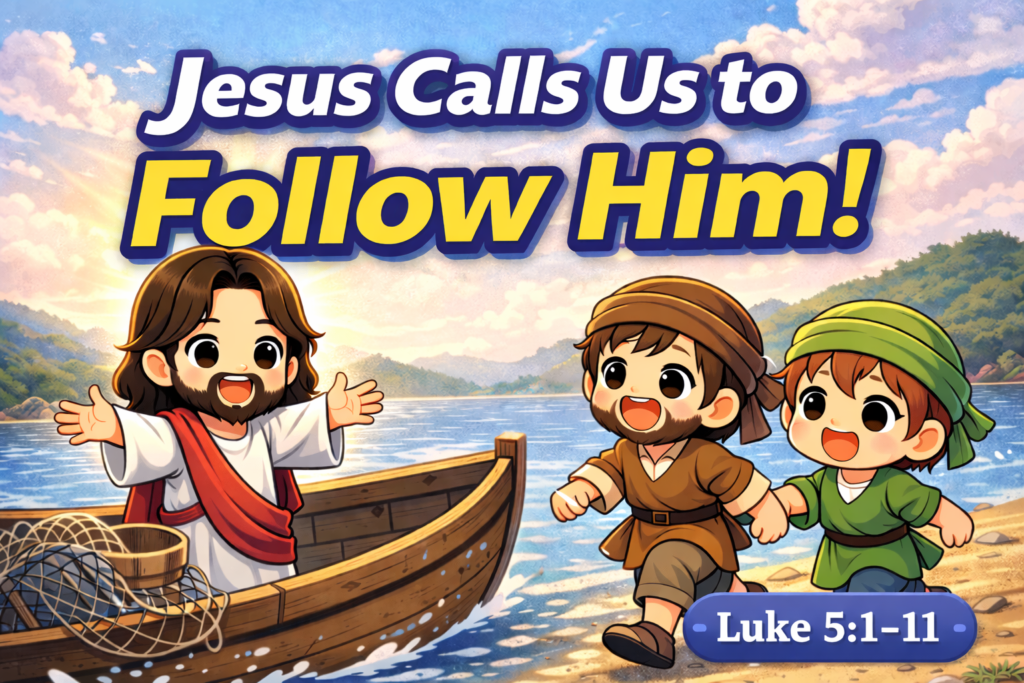 Jesus Calls Us to Follow Him: Luke 5:1–11 - Travel with Karla