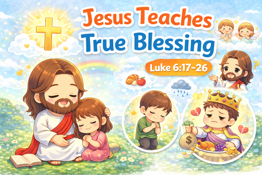 Jesus Teaches True Blessing: Luke 6:17–26 - Travel with Karla